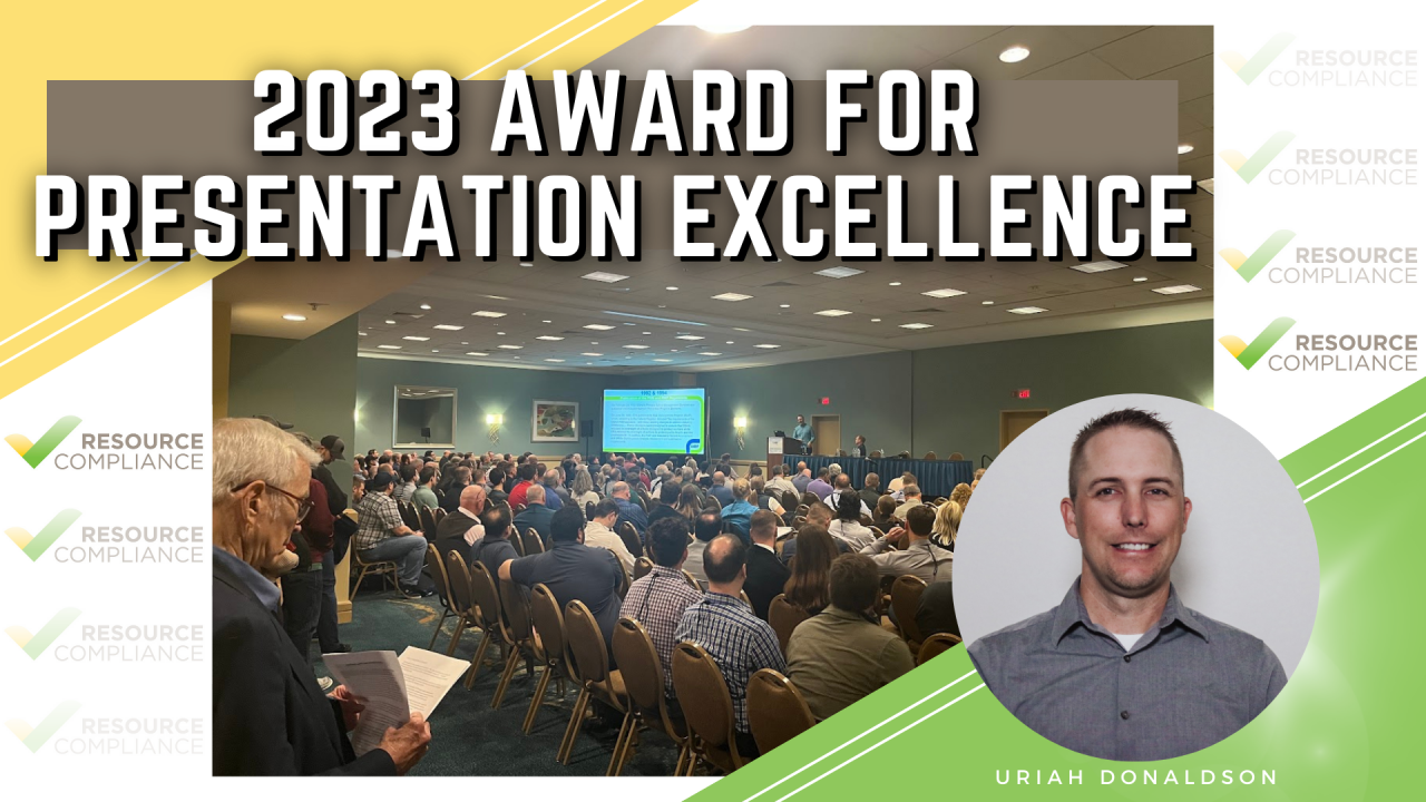 Congratulations to Uriah Donaldson for winning the “2023 Award for ...